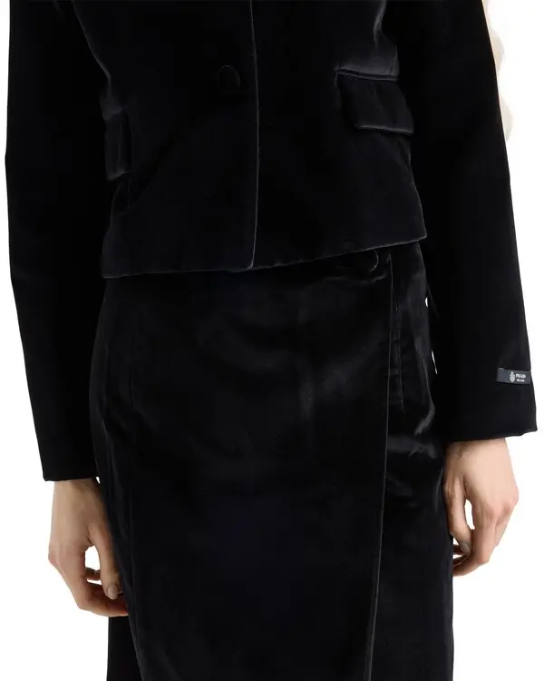 Prada Velvet Midi-skirt