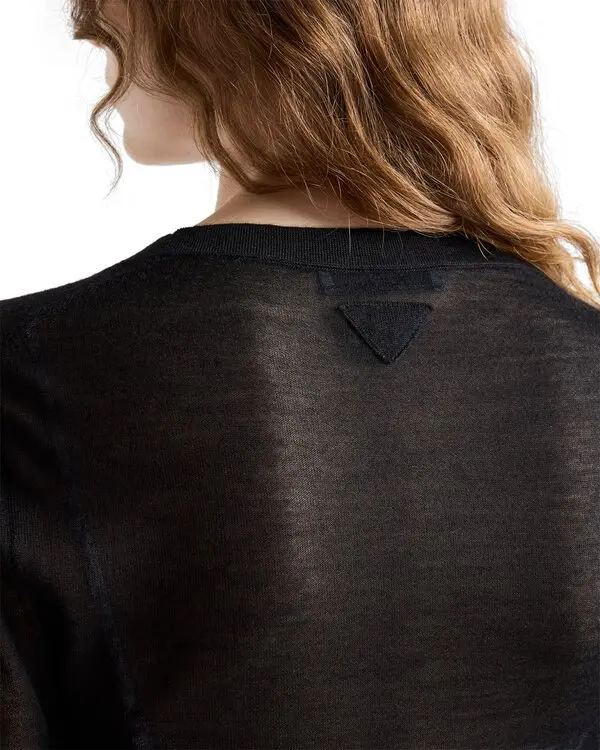 Prada Cashmere And Silk Cardigan