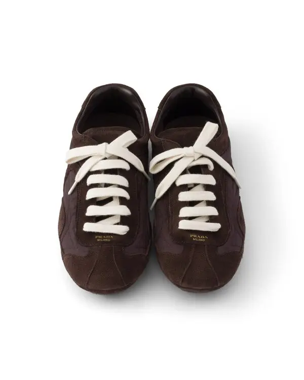 Prada Montecarlo Re-edition 2005 Sneakers - Coffee