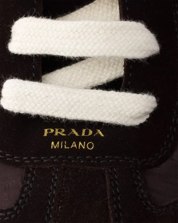 Prada Montecarlo Re-edition 2005 Sneakers - Coffee