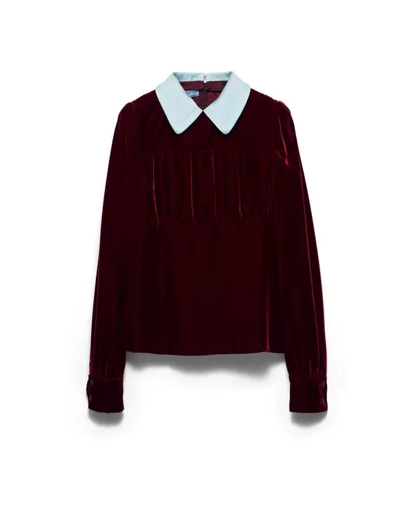 Prada Velvet Top