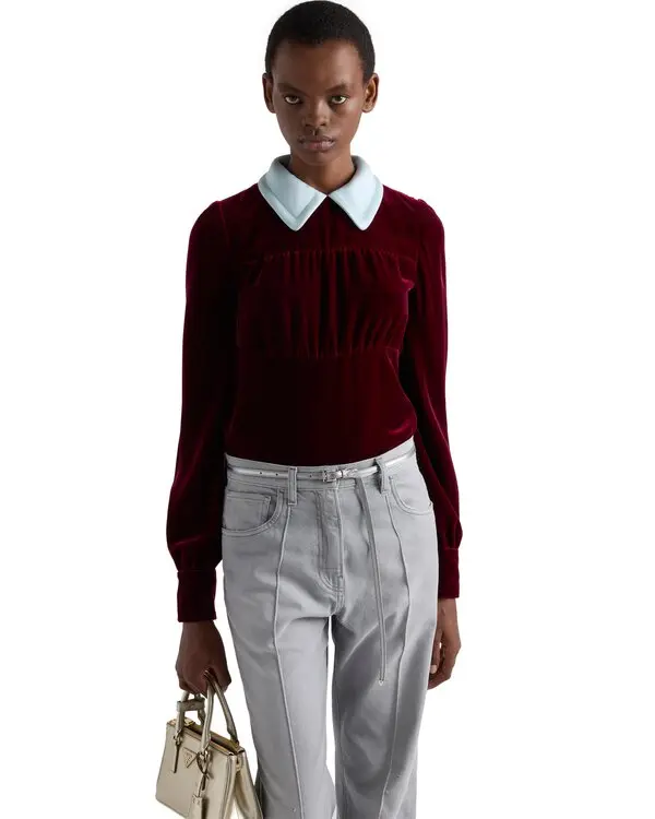 Prada Velvet Top