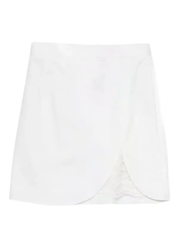 BLAKLACE Lace-detail Mini Skirt