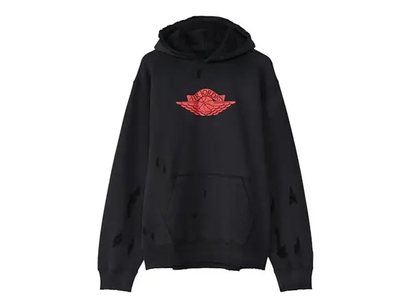 JORDAN Rare Air Fleece Pullover Hoodie - Black
