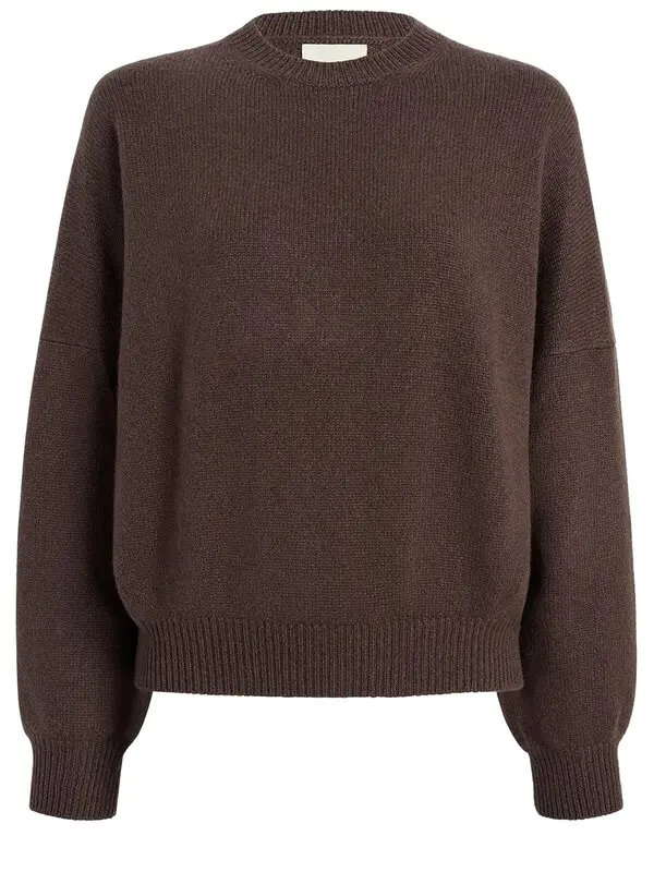 Khaite Margaux Jersey Top - Brown