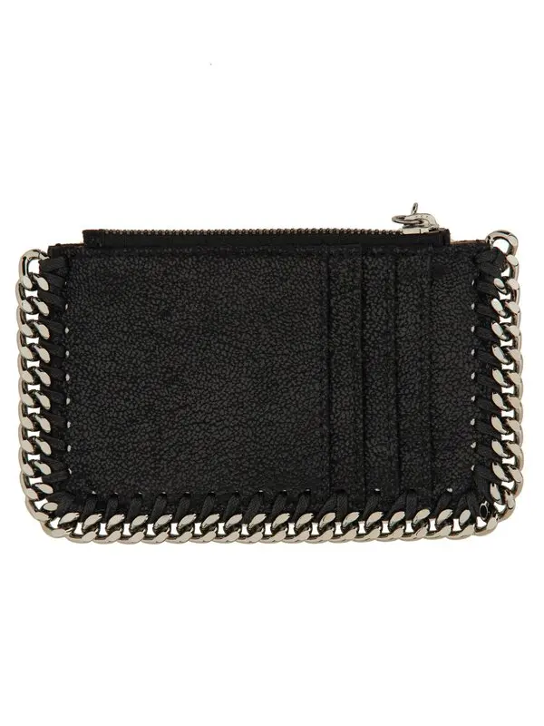 Stella McCartney Card Holder "falabella - Black