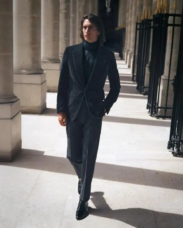 Zegna Satin-trim Wool And Mohair Formal Trousers