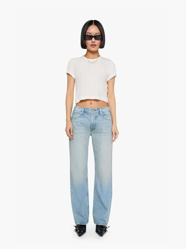MOTHER Petites The Lil Reifler Daydreamer Jeans - Blue