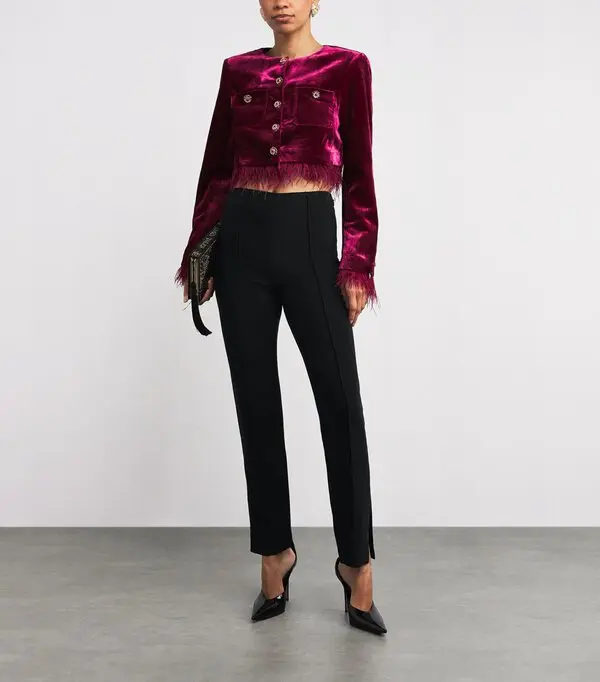 Cinq À Sept Crepe Brianne Tailored Trousers