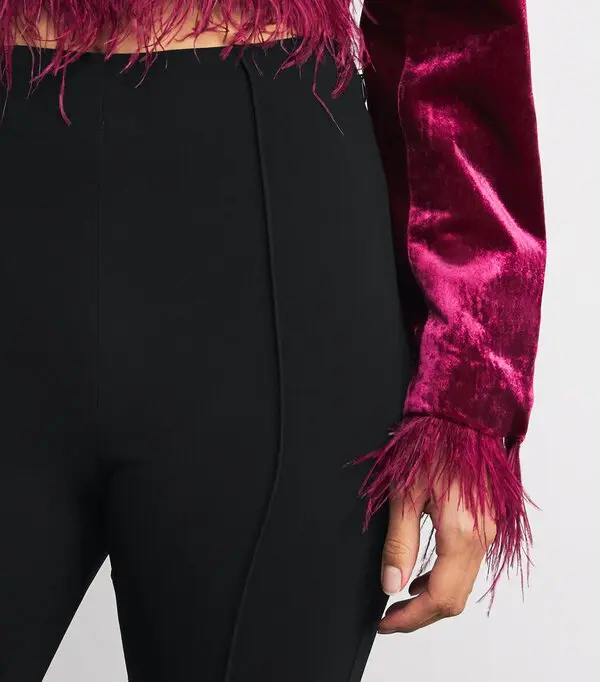 Cinq À Sept Crepe Brianne Tailored Trousers