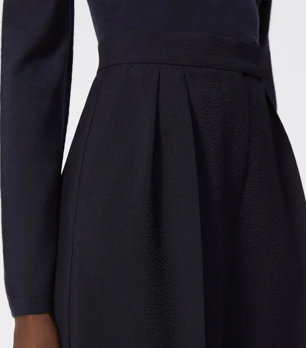 Max Mara Wool-blend Wide-leg Trousers