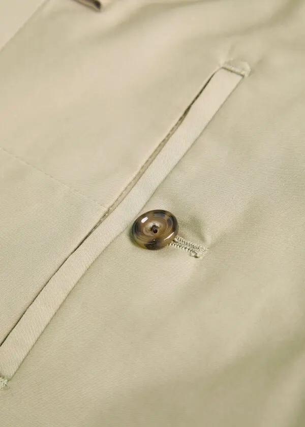 LARDINI Tapered-leg Stretch-cotton Trousers
