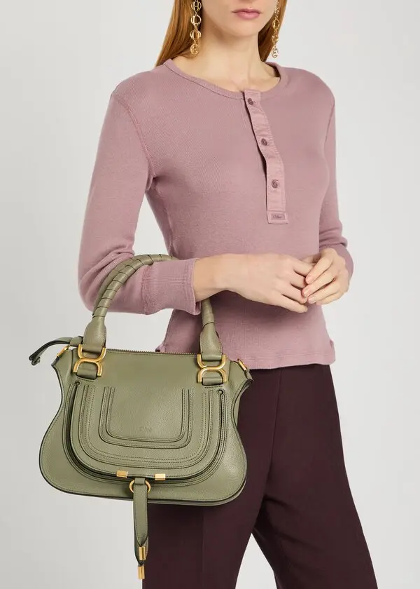 Chloé Marcie Small Leather Shoulder Bag