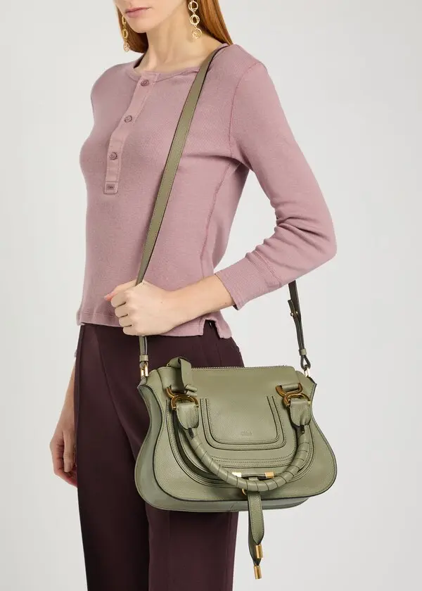 Chloé Marcie Small Leather Shoulder Bag