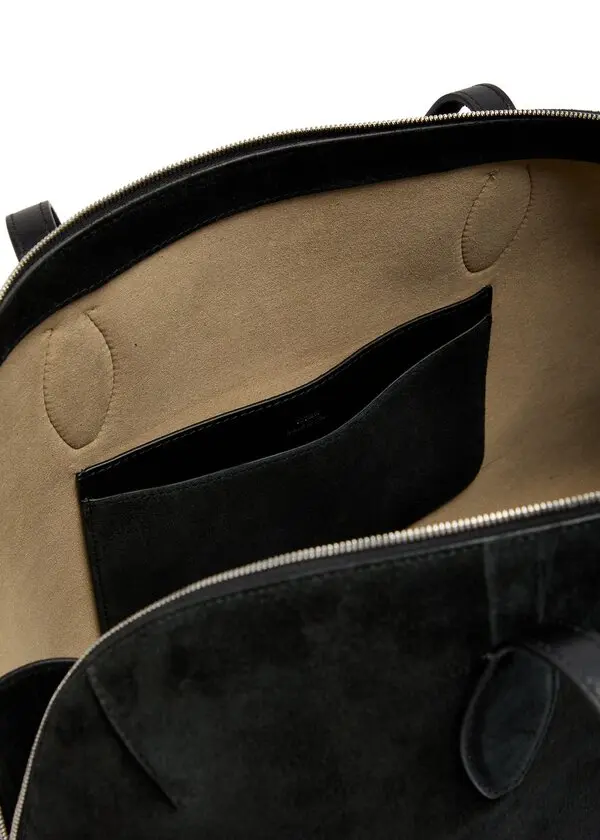 TOTEME Day Suede Tote - Black