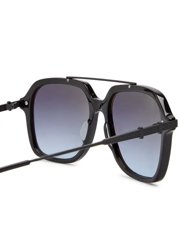 Barton Perreira D.ellis Aviator-style Sunglasses