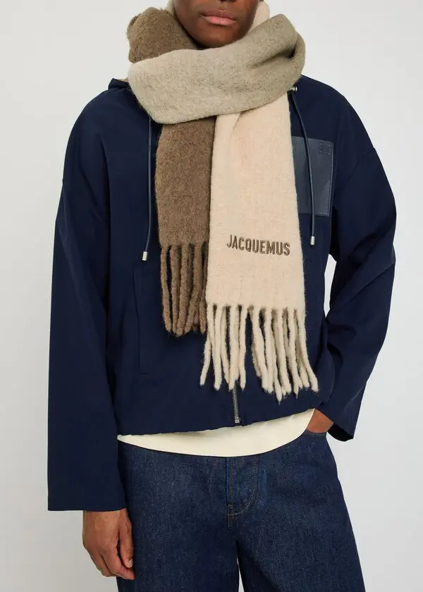 Jacquemus Le Moisson Alpaca-blend Scarf