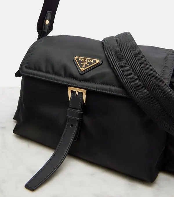 Prada Explore Re-nylon Medium Crossbody Bag - Black