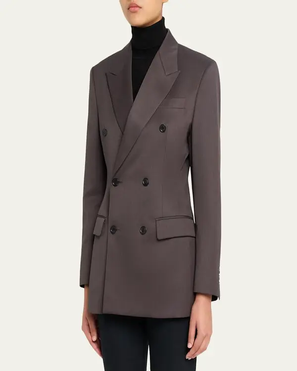 TONYWACK Double-breasted Wool Blazer