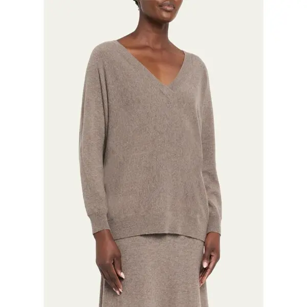 LISA YANG Kenny Cashmere V-neck Sweater