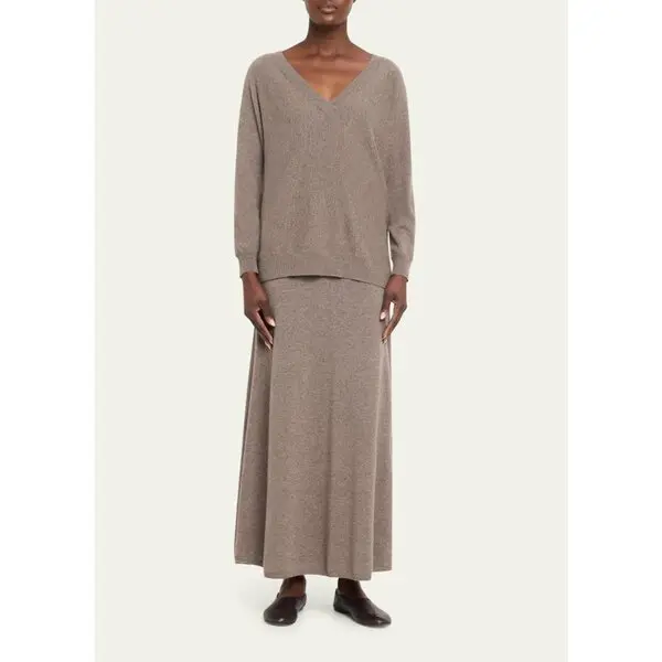 LISA YANG Kenny Cashmere V-neck Sweater