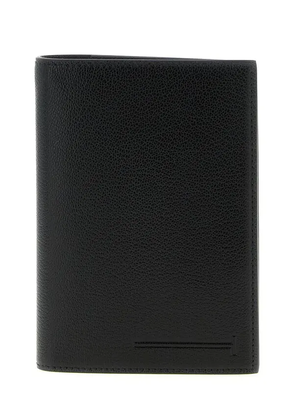 TOM FORD T-line' Passport Holder - Black