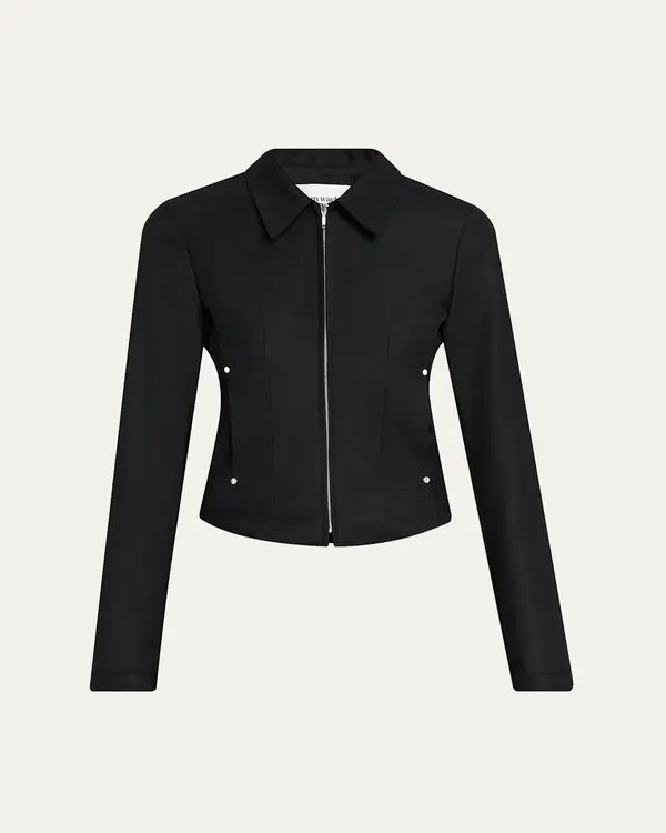 TONYWACK Wool Zip Jacket