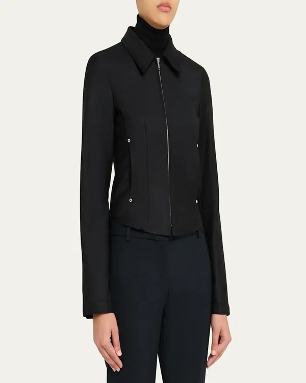 TONYWACK Wool Zip Jacket