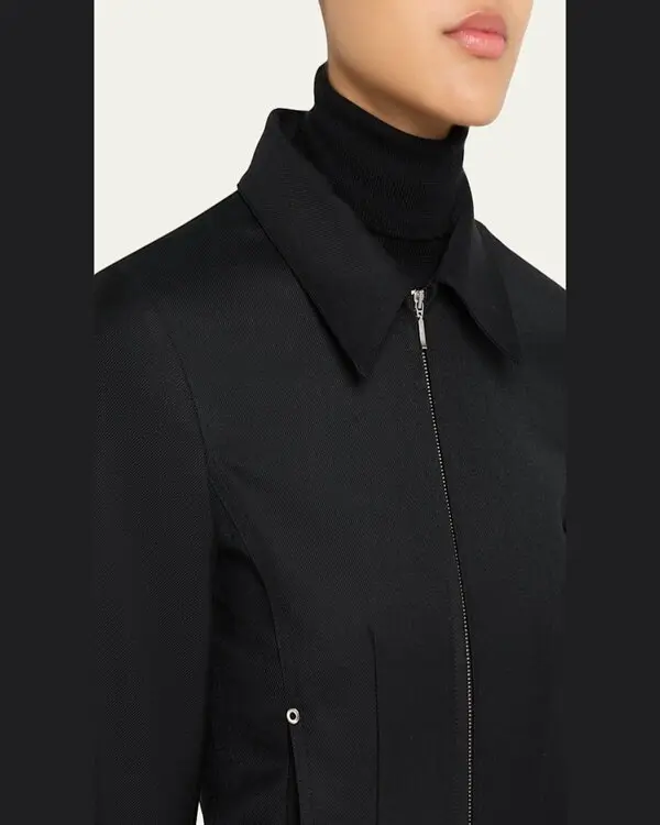 TONYWACK Wool Zip Jacket