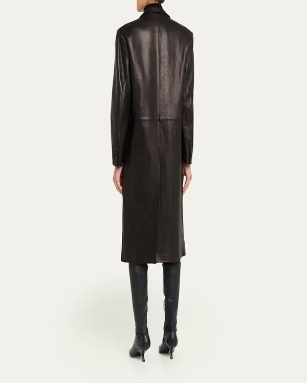 TONYWACK Vegetable-tanned Leather Coat