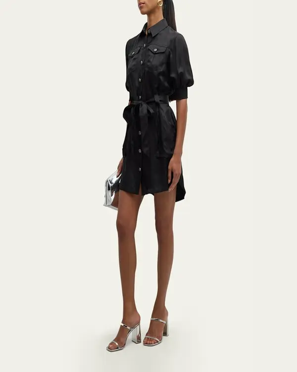 Cinq À Sept Damla Belted Mini Shirtdress