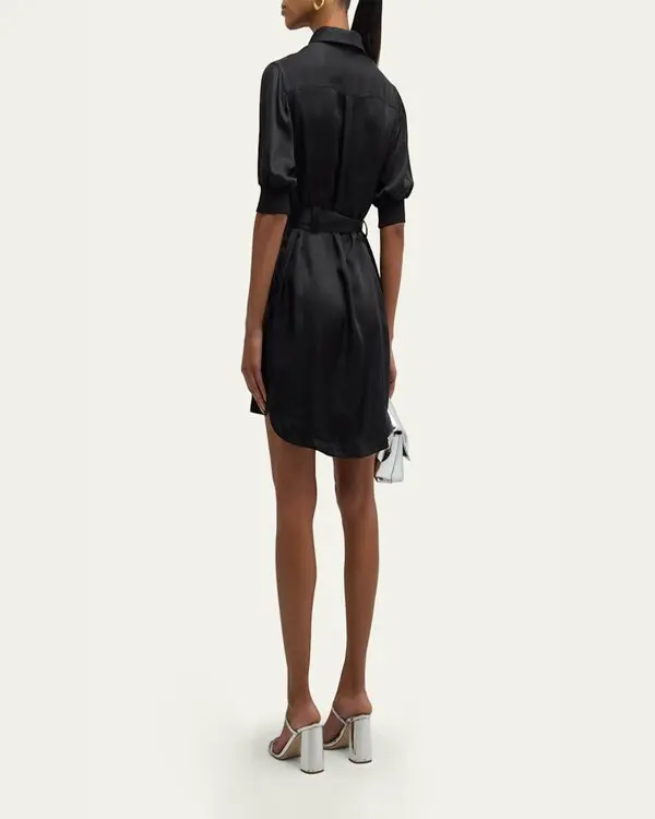 Cinq À Sept Damla Belted Mini Shirtdress