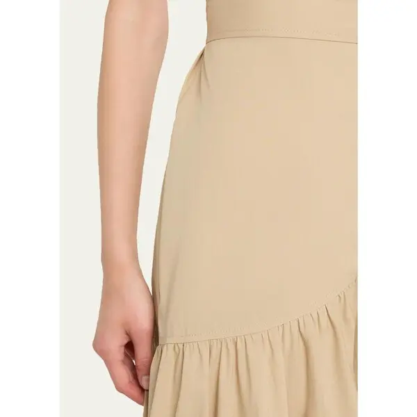 Cinq À Sept Mahlia Midi Dress - White Khaki
