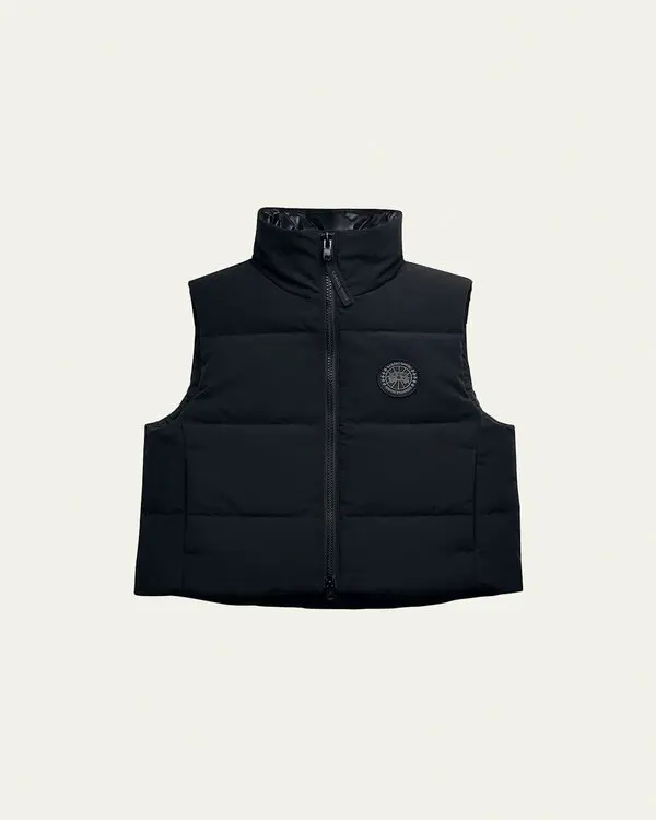 Canada Goose Grandview Cropped Down Vest - Black