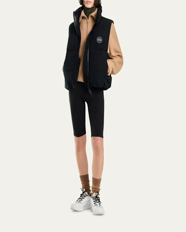 Canada Goose Grandview Cropped Down Vest - Black