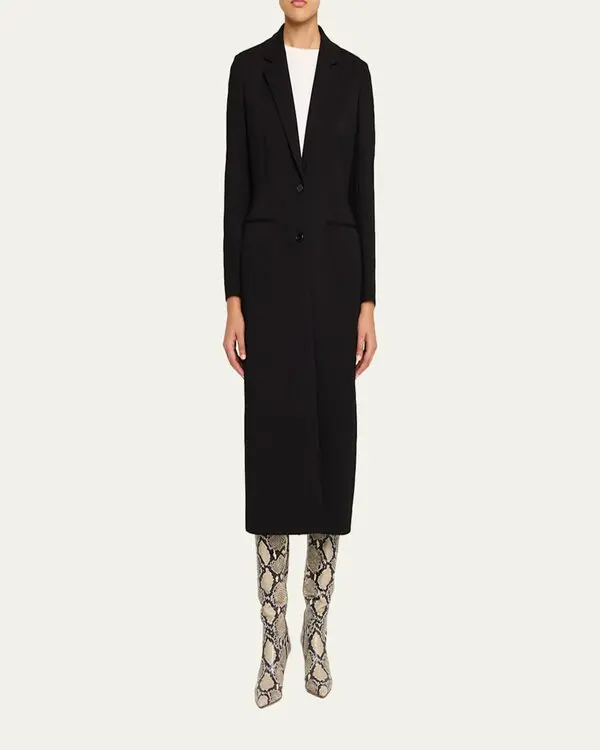 STUART WEITZMAN Printed Leather Knee-high Boots