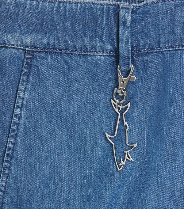 Paul & Shark Denim Drawstring Chinos