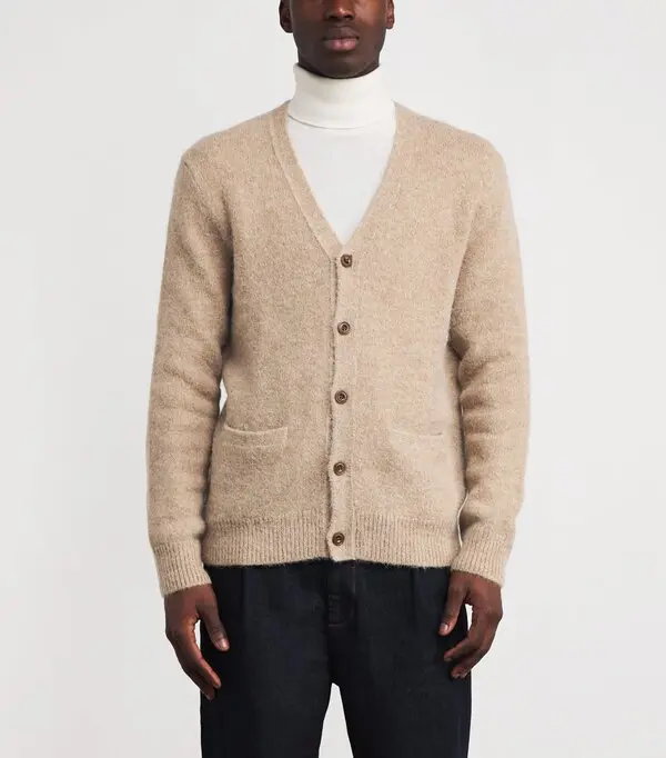Polo Ralph Lauren Wool-blend Elbow-patch Cardigan