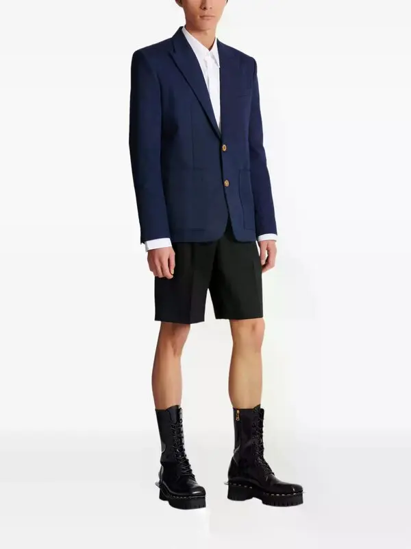 Balmain Twill Two-button Blazer