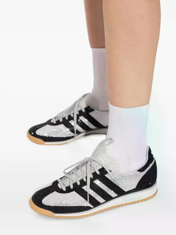 Adidas Three-stripe Lace-up Trainers