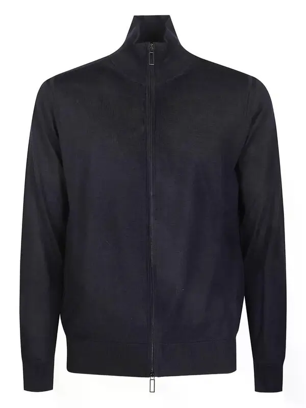 PAOLO PECORA Zip Neck Cardigan