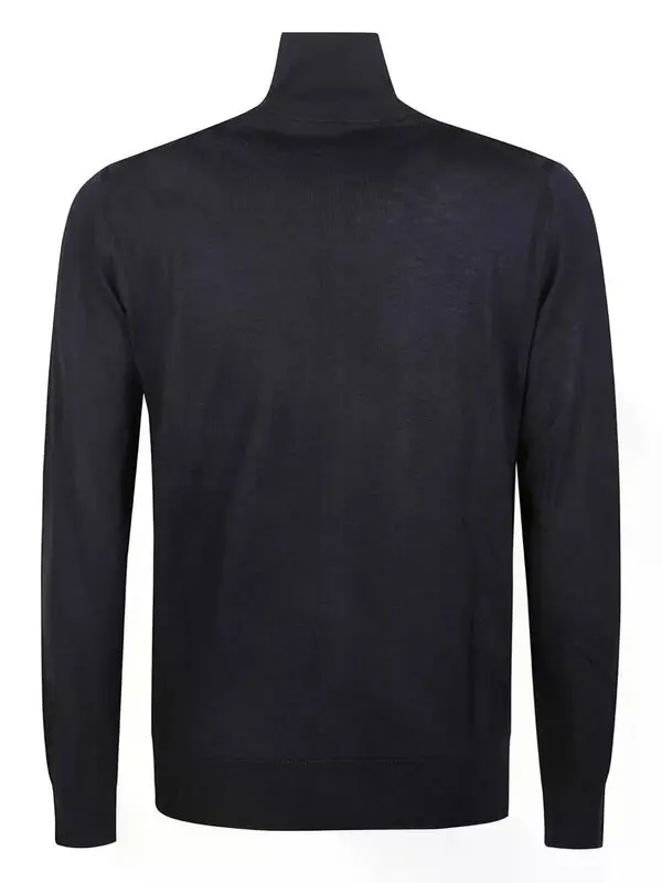 PAOLO PECORA Zip Neck Cardigan