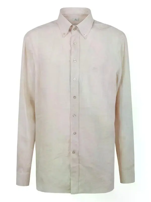 Etro Buttoned Long-sleeved Shirt - Neutrals