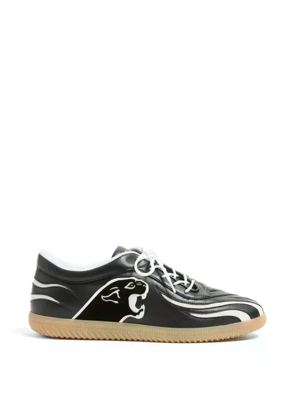 Valentino Garavani Kicky Nappa Leather Sneakers - Black