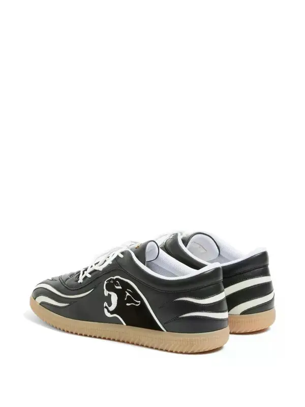 Valentino Garavani Kicky Nappa Leather Sneakers - Black