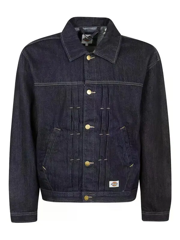 Dickies Buttoned Denim Jacket - Blue