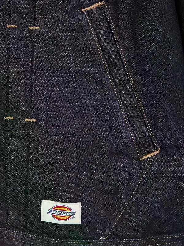 Dickies Buttoned Denim Jacket - Blue