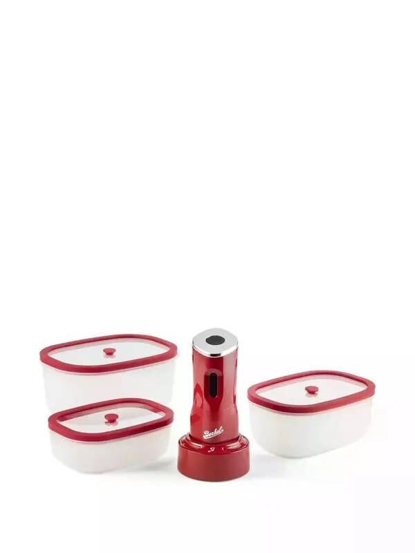 BERKEL Icon Mini Vacuum Sealer Kit - Red