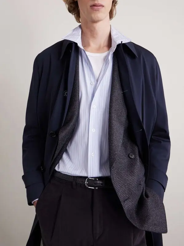 LARDINI Striped Cotton Shirt