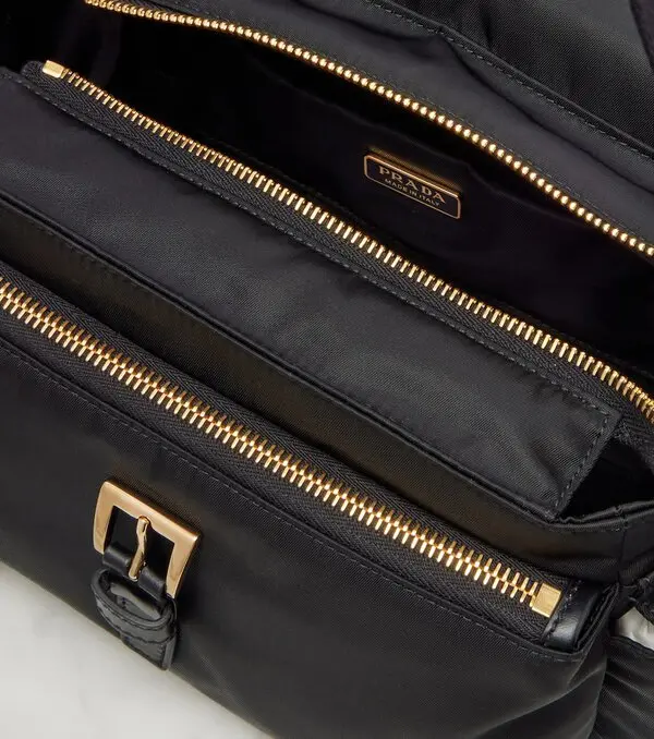 Prada Re-nylon Medium Crossbody Bag - Black